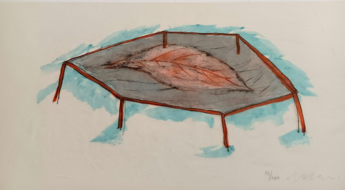 Mario Merz | Senza titolo (1991) Mixed Media Print